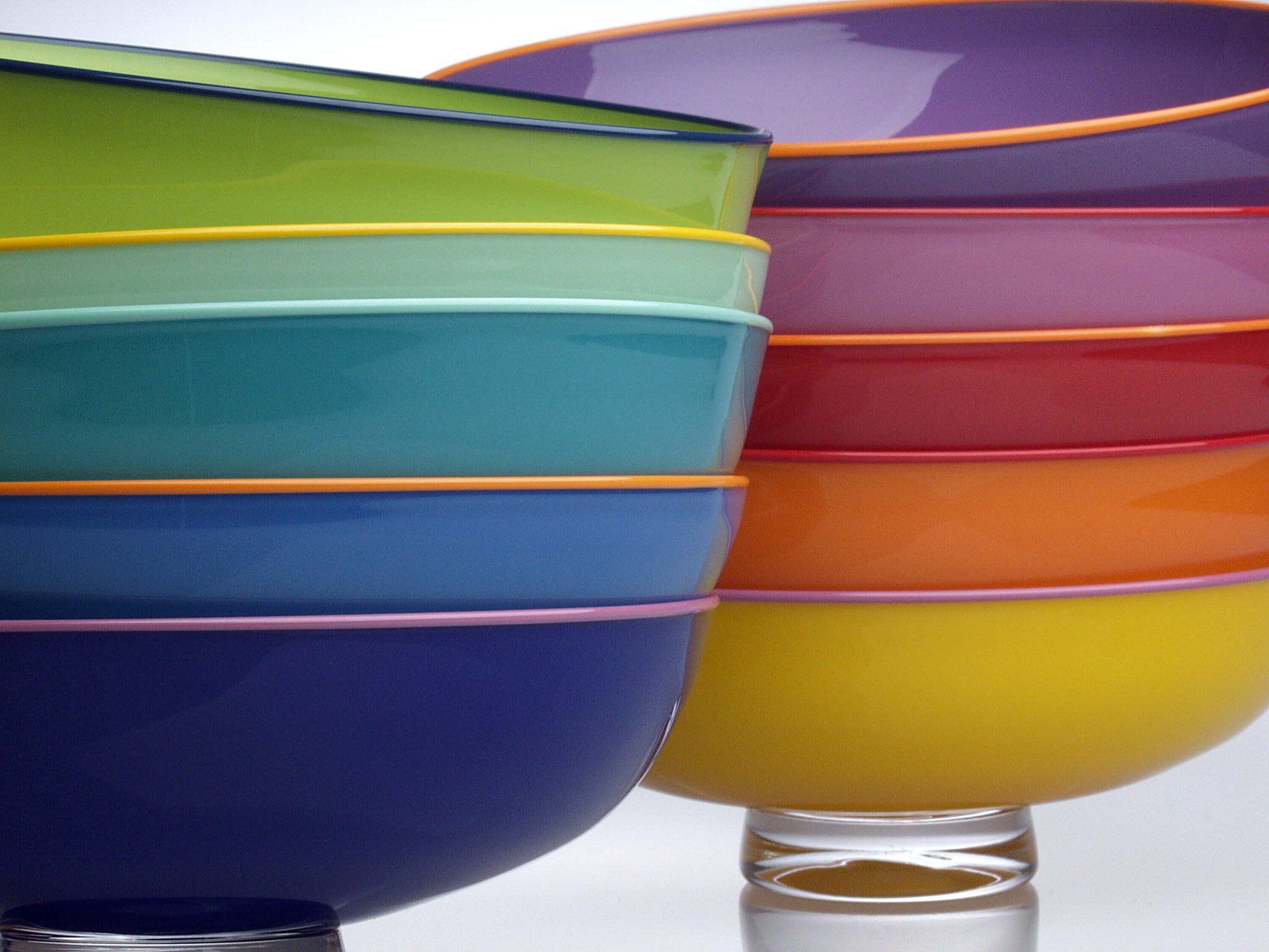 Small 10 inch Bowl – Kekic Glass • Formerly Tsuga Studios